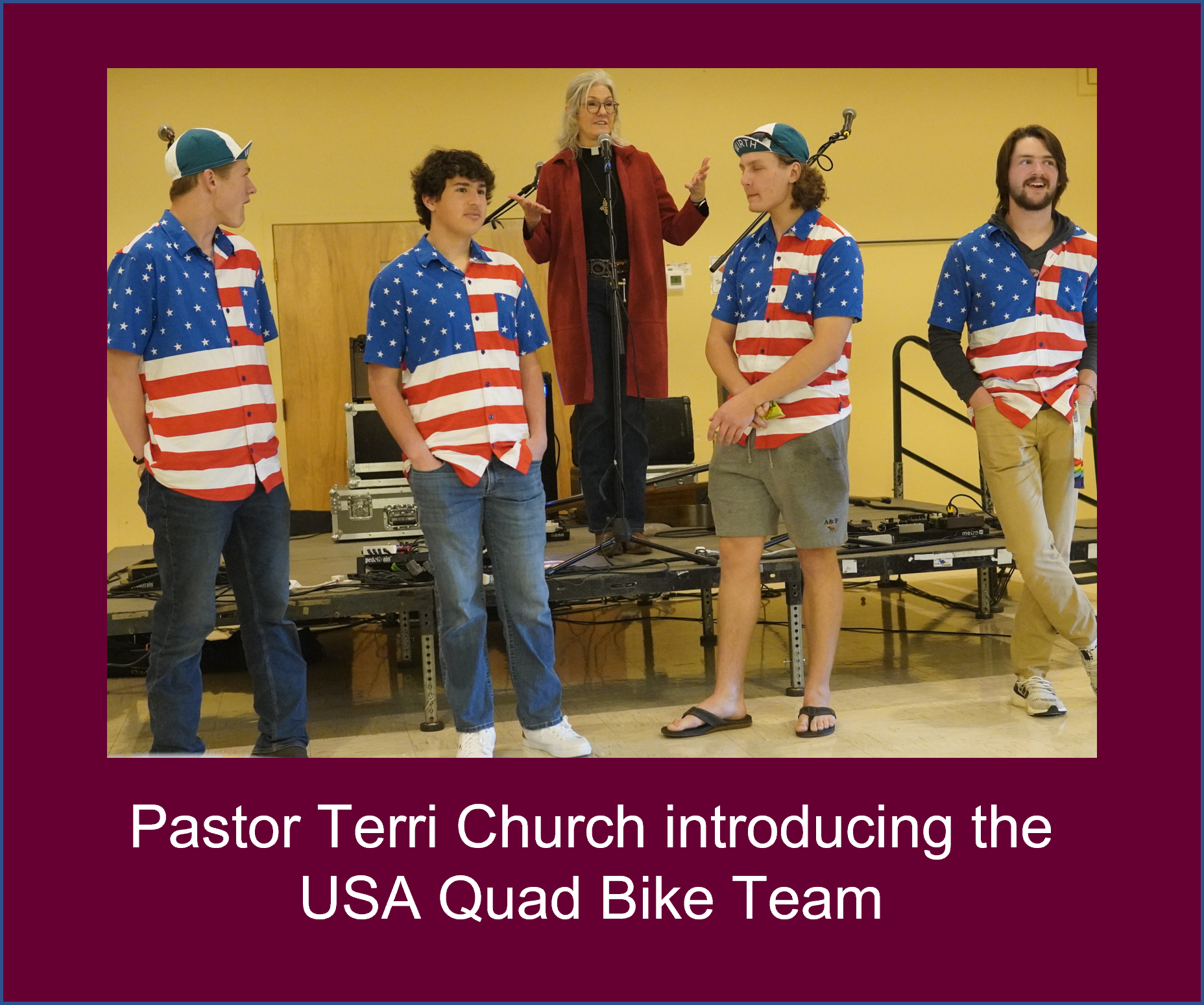 Team USA Rides in the Quad Tandem Bike World Championship for - Our ...